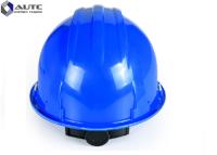 China Head Fiberglass Hard Hat Air Conditioned For Electrical Work Impact Prevention for sale