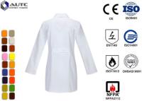 China Long Sleeve Disposable Medical Workwear Notched Collar Three Pockets for sale