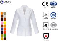 China Long Sleeve Disposable Medical Workwear Notched Collar Three Pockets for sale