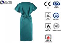China Care Wear Nurse Surgical Green Scrubs , Maternity Medical Scrubs Reinforced for sale