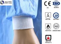 China Sterile Chemotherapy Disposable Hospital Scrubs Gowns  S-5XL Customized Size for sale