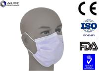 China Cool Disposable Medical Mask PP Non Woven Fabric Material Fliud Resistant for sale