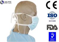 China Full Face Sanitary Designer Surgical Masks , Medical Mouth Cover Silk Like Multi Layers for sale
