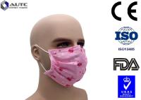 China Non Woven Cute Disposable Medical Mask With Funny Faces Printed 3 Ply for sale