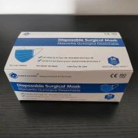China Astm F2100-19 Level 2 510k /En 14683-2019 Type Iir 3-Ply Disposable Medical Surgical Mask for sale