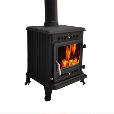 China Stoves True Fire Wood Fireplace Cast Iron Hot Sale High Quality Black Fire Place for sale