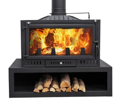 China Household Fireplace Heater Embedded True Firewood New European Type True Fire Fireplace Burning Firewood for sale
