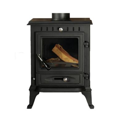 China Cast Iron Fireplace, Small Real Fire, Wood Burning For Heating, American Independent Villa, Home Stay, Wood Burning for sale