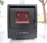 China Indoor Real Fire Fireplace Burning Firewood And Coal Air Conditioning Heating Furnace Smokeless Fire for sale