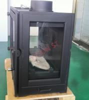 China Wood Burning Stove Wood Burning Cast Iron Built-In Wood Burning Fireplace Embedded Heating Real Fire Stove for sale