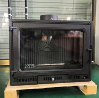 China Wood Burning Stove Wood Burning Cast Iron Built-In Wood Burning Fireplace Embedded Heating Real Fire Stove for sale