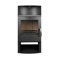 China Independent Indoor Heating Furnace, Real Fire Fireplace, European And American Firewood Stove, Carbon Furnace for sale
