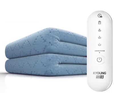 China Electric Heating Blanket Two Person Mite Removing Temperature Regulating Heating Pad for sale