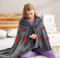 China 150*85CM Outdoor Electric Blanket Heating Shawl Heating Blanket In Winter for sale