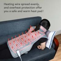 China 60x100cm Winter Electric Heating Shawl Neck Household Heating Shawl for sale
