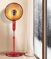 China Household Floor Electric Heater Vertical Electric Fan Portable Electric Room Desk Heater With Tip Over Protection for sale