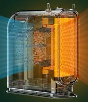 China 2022 New Type Household Air Heater, Small Electric Heater, Dormitory Table Heater for sale