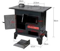 China Coal Fired Heating Furnace Domestic Stove Firewood Stove for sale