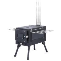 China New Type Stainless Steel Firewood Stove Outdoor Barbecue Stove Small Portable Heating Stove for sale