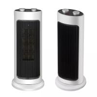 China Overheat Protection LED Touch Panel PTC Ceramic Heating Tech Electric Oscillating Home Fan Heater for sale
