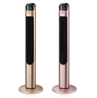 China Heater Household Tower Fan Sitting Vertical Remote Control Vaneless Silent Vertical Circulating Fan for sale