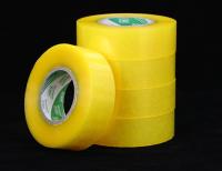 China 48um Thickness 200m Length Transparent No Noise Hot Melt Adhesive Bopp Silent Packing Adhesive Tape for sale
