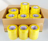China 50um Thickness 160m Length Transparent No Noise Hot Melt Adhesive Bopp Silent Packing Adhesive Tape for sale