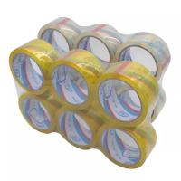 China 2inch Packaging Tape Clear Tape 100m Parcel Tape BOPP Packaging Adhesive Tape for sale