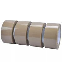 China Brown Gummed Reinforced Self Adhesive Fragile Packing Tape Brown Bopp Tape for sale