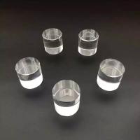 China Custom Made Sapphire Quartz JGS1 Glass Laser Round Cylindrical Rod Lens for sale