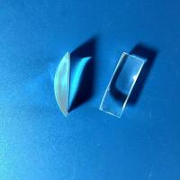 China Custom BK7 Optical Glass Blanks Square Rectangle Convex Cylinder Lens for sale