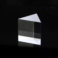 China 40*40mm Optical Glass Bk7 / K9 Quartz Spectrometer Equilateral Triangular Prism for sale