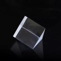 China 40*40mm Optical Glass Bk7 / K9 Quartz Spectrometer Equilateral Triangular Prism for sale
