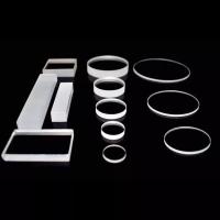 China Round Rectangular Transparent Sight UV Quartz Glass Plate for sale