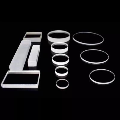 China Round Rectangular Transparent Sight UV Quartz Glass Plate for sale