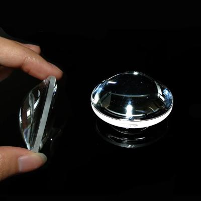 China Quartz / Sapphire Material Optical Lenses Double Convex Lens Light Guide Lens for sale