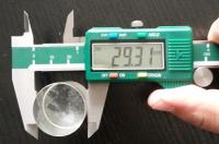 China Borosilicate Solid Glass LED Light Guide Rod High Temperature Resistant for sale