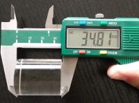 China Borosilicate Solid Glass LED Light Guide Rod High Temperature Resistant for sale