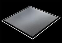 China Borosilicate Pyrex Glass Light Guide Plate 1mm Thickness Thermal Shock Resistance for sale