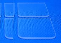 China Fireproof Borosilicate Pyrex Glass Light Guide Panel Heat Resistant 4mm Thickness for sale