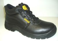 China Work Wear Steel Toe Cap Industrial Safety Shoes For Engineers / Workers for sale