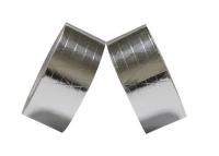 China Acrylic Adhesive Aluminum Foil Duct Tape Heavy Duty 0.018-0.125mm Thickness for sale