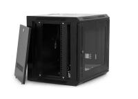 China 9U Wall Mounted Network Rack Cabinet Waterproof DDF Server Enclosure Single Section for sale