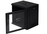 China 9U Wall Mounted Network Rack Cabinet Waterproof DDF Server Enclosure Single Section for sale