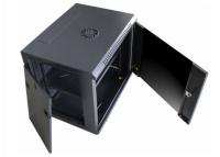 China DDF 6u 9u Wall Mount Network Rack Cabinet , 19 Inch Server Rack Enclosure for sale
