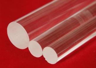 China Custom Clear Fused Quartz Glass Light Guide Rod High Corrosion Resistance for sale