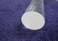 China High Transparency Quartz Glass Light Guide Rod , Optical Solid Glass Rod Dia.35mm for sale