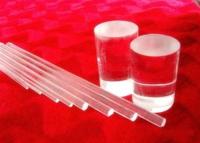 China Fully Polished 30mm K9 Borosilicate Light Guide Rod for sale