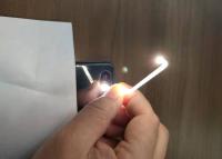 China Bend Glass Light Guide Rod Dia 2.6mm Medical Instrument Subassembly for sale