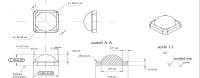 China Acrylic PMMA Optical Grade LED Lamp Beads Convex Lens for sale